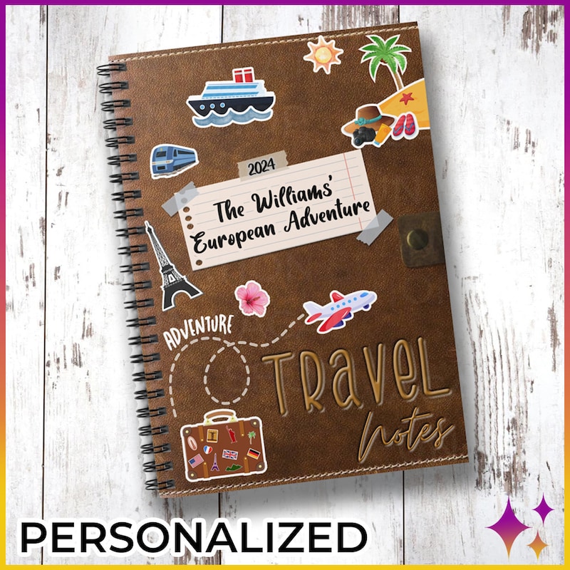 Custom Travel Journal - Etsy