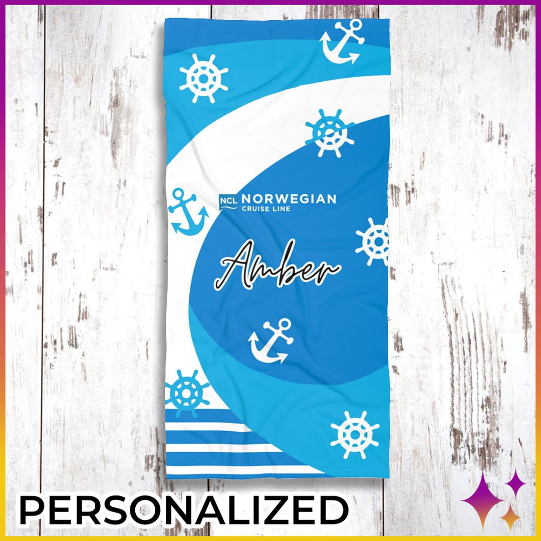 Norwegian Cruise Line Beach Towel Gear | NCL Custom Personalized Cruise ...