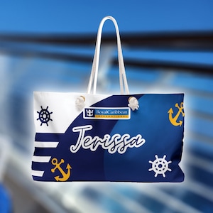 Custom Royal Cruise Caribbean Bag | Personalized Royal Cruise Caribbean ...