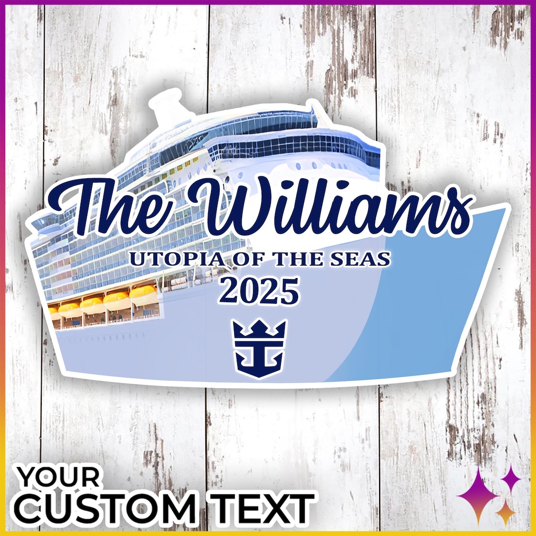 Royal Caribbean Cruise Door Magnets Ship Personalized Royal Caribbean ...