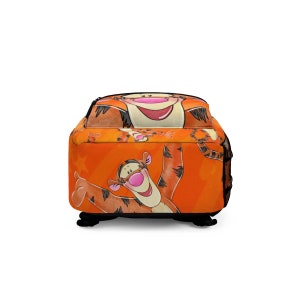 Personalized Custom Tigger Backpack | Tigger Travel Bag Personalized ...
