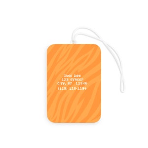 Personalized Tigger Luggage Tag | Tigger for Kids Disney Luggage Tags ...