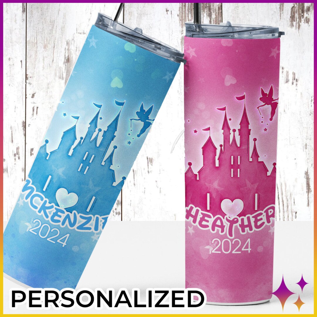 Custom Disney Tumbler Cup | Personalized 20oz Disney Tumbler Disney ...