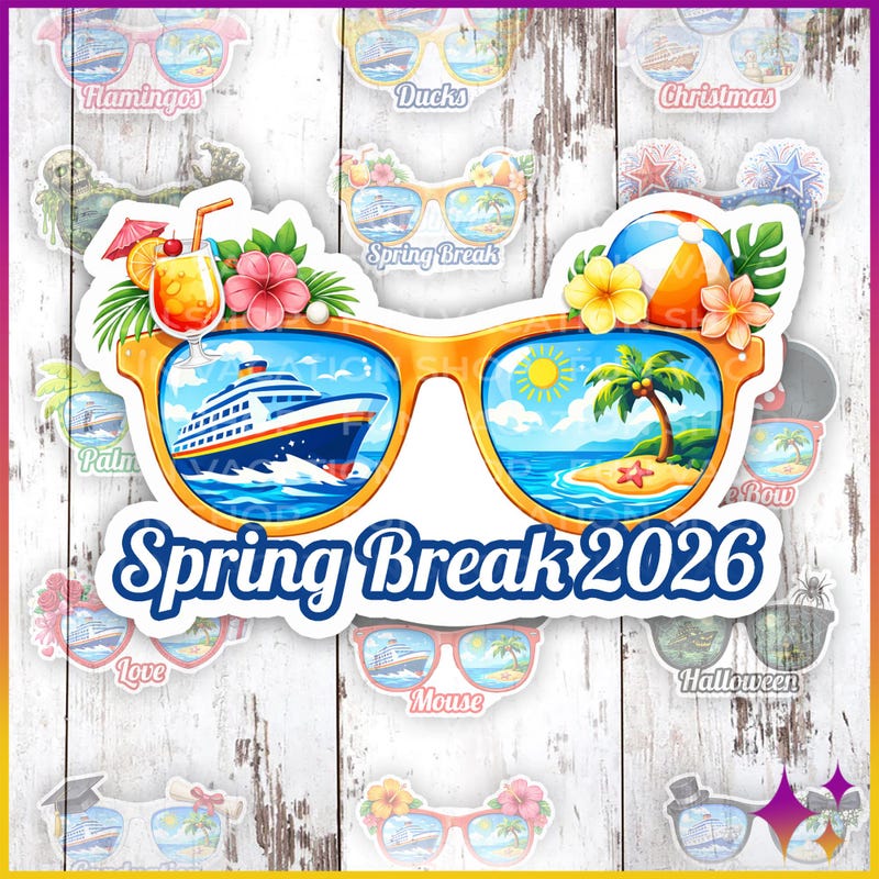 Spring Break Signs - Etsy