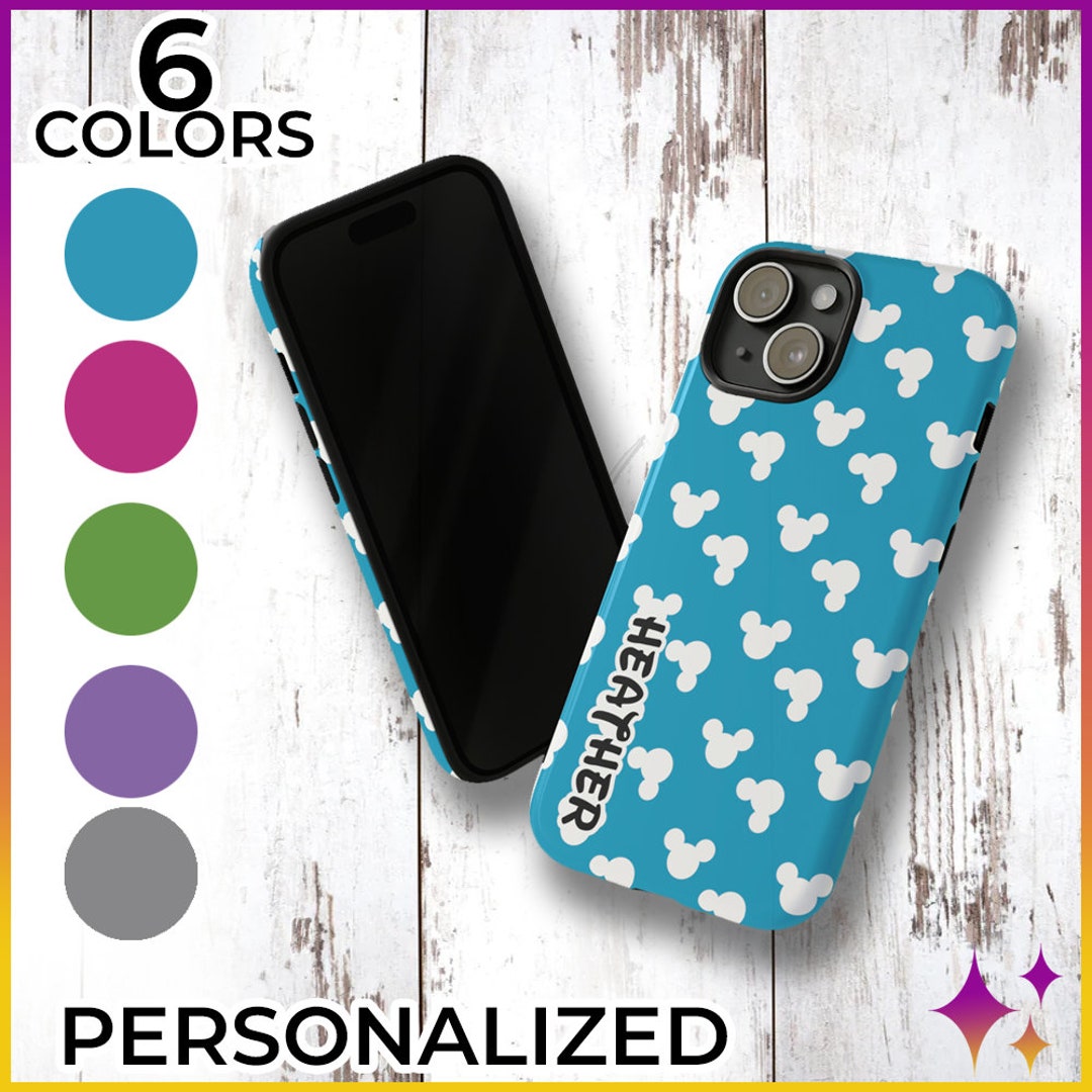 Personalized Custom Disney Phone Tough Case | iPhone Samsung Pixel ...