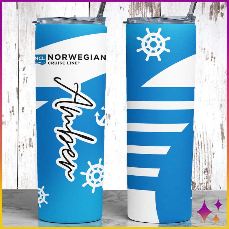 Norwegian Cruise Tumbler Cup Personalized | NCL Norwegian Cruise ...