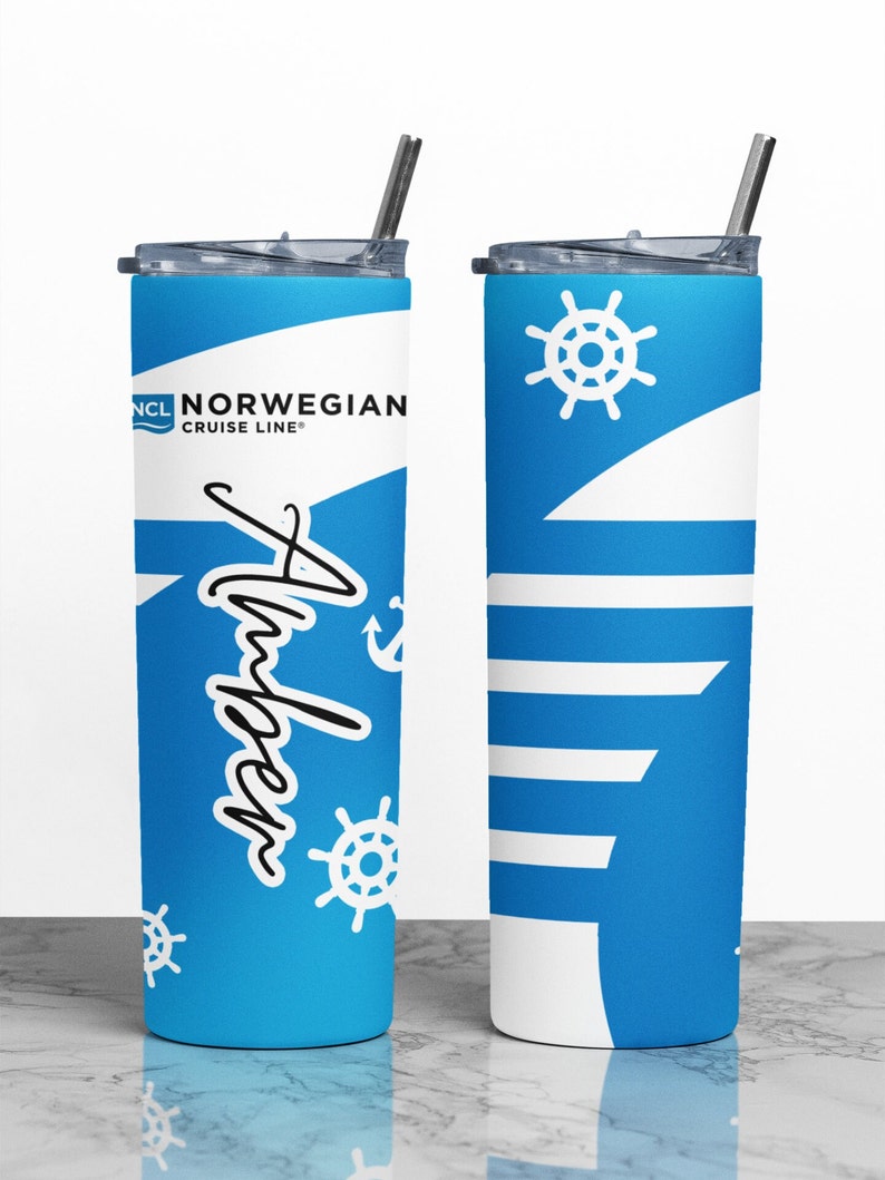 Norwegian Cruise Tumbler Cup Personalized | NCL Norwegian Cruise ...