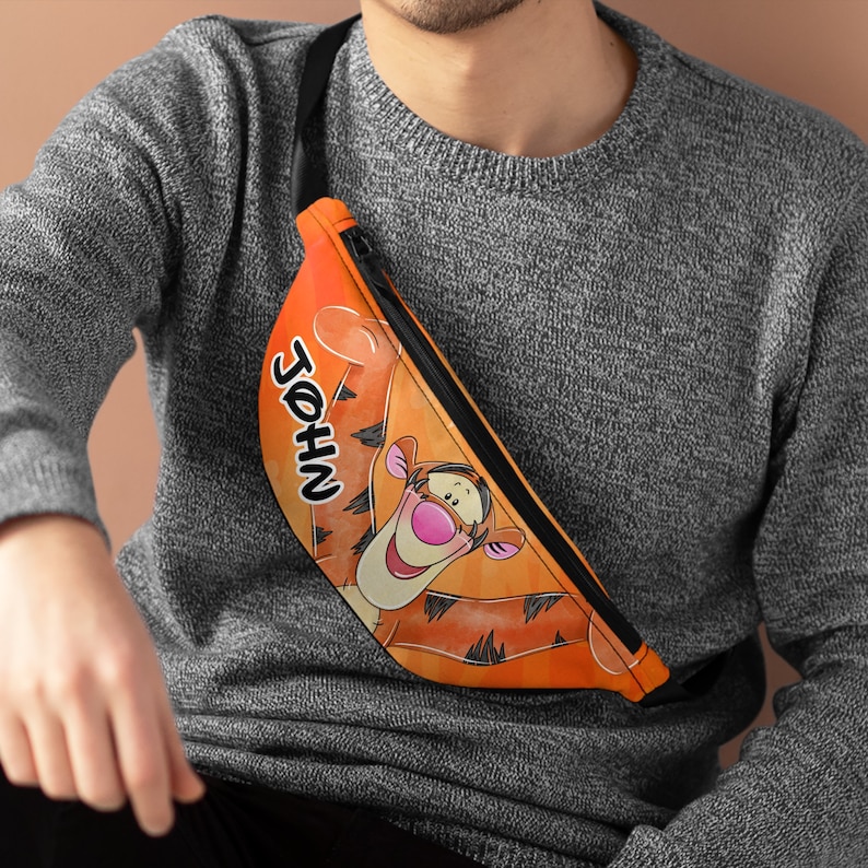 Custom Tigger Disney Fanny Pack | Tigger Belt Bag Gift for Women or ...