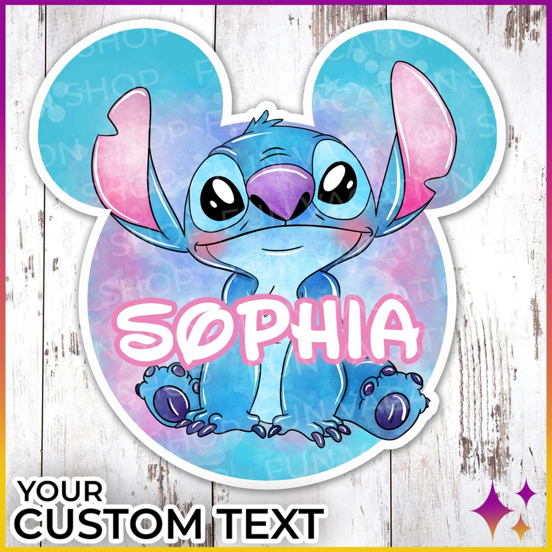 Stitch Disney Cruise Door Magnet | Personalized Lilo Stitch Magnet ...