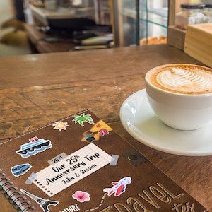 Travel Notebook and Personalized Travel Journal | Travel Diary | Custom ...