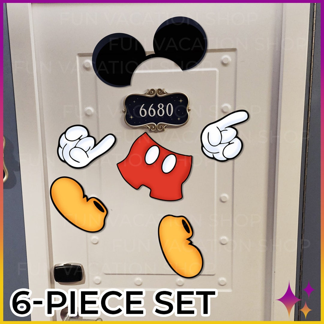 Disney Cruise Door Magnet Set | Disney Cruise Magnet Character Set ...