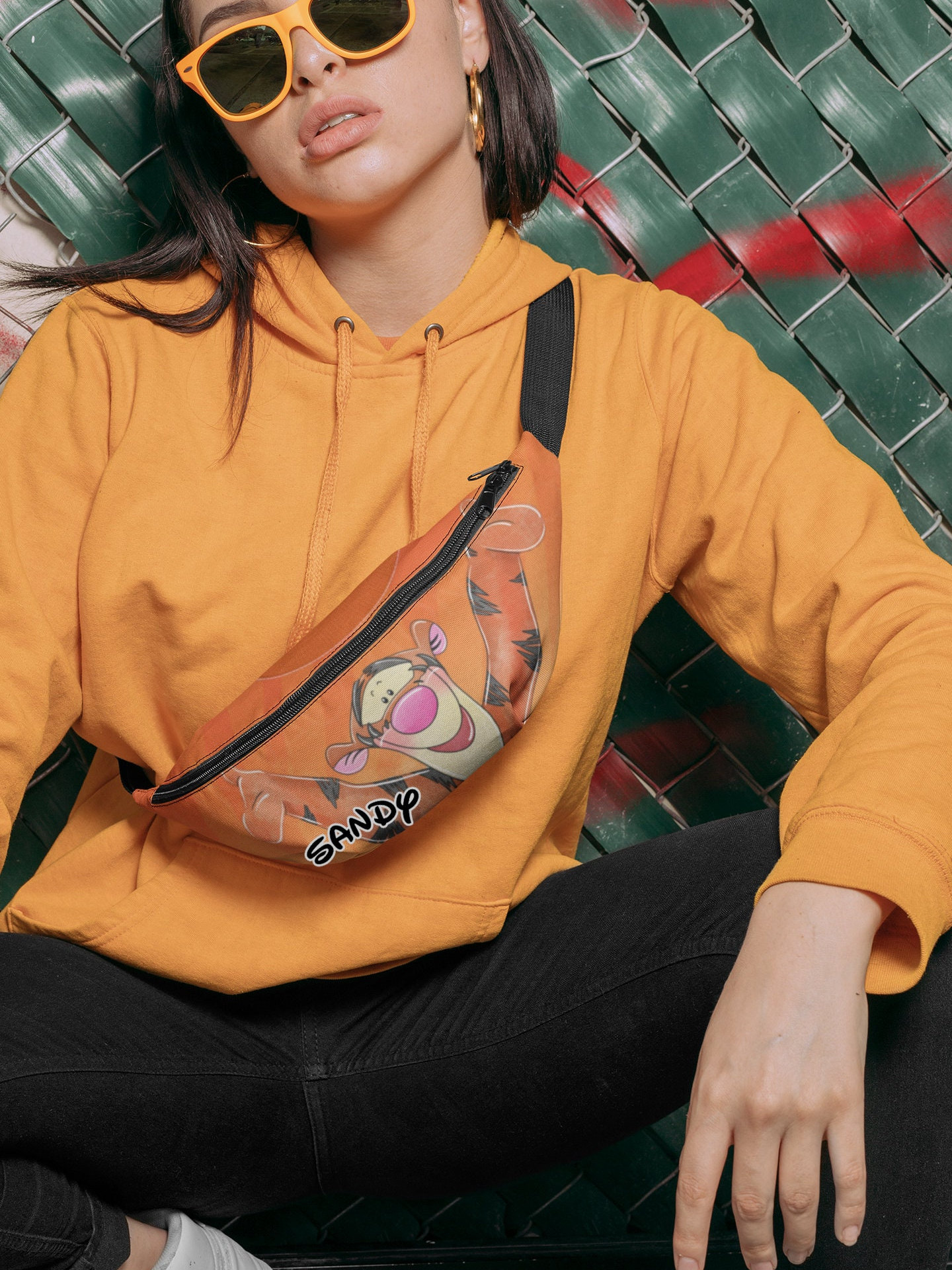 Custom Tigger Disney Fanny Pack | Tigger Belt Bag Gift for Women or ...