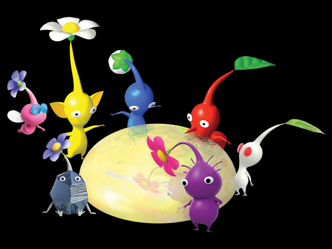 Pikmin PNG Piss Pjkmin PNG Cute Pikmins PNG Video Game Png - Etsy