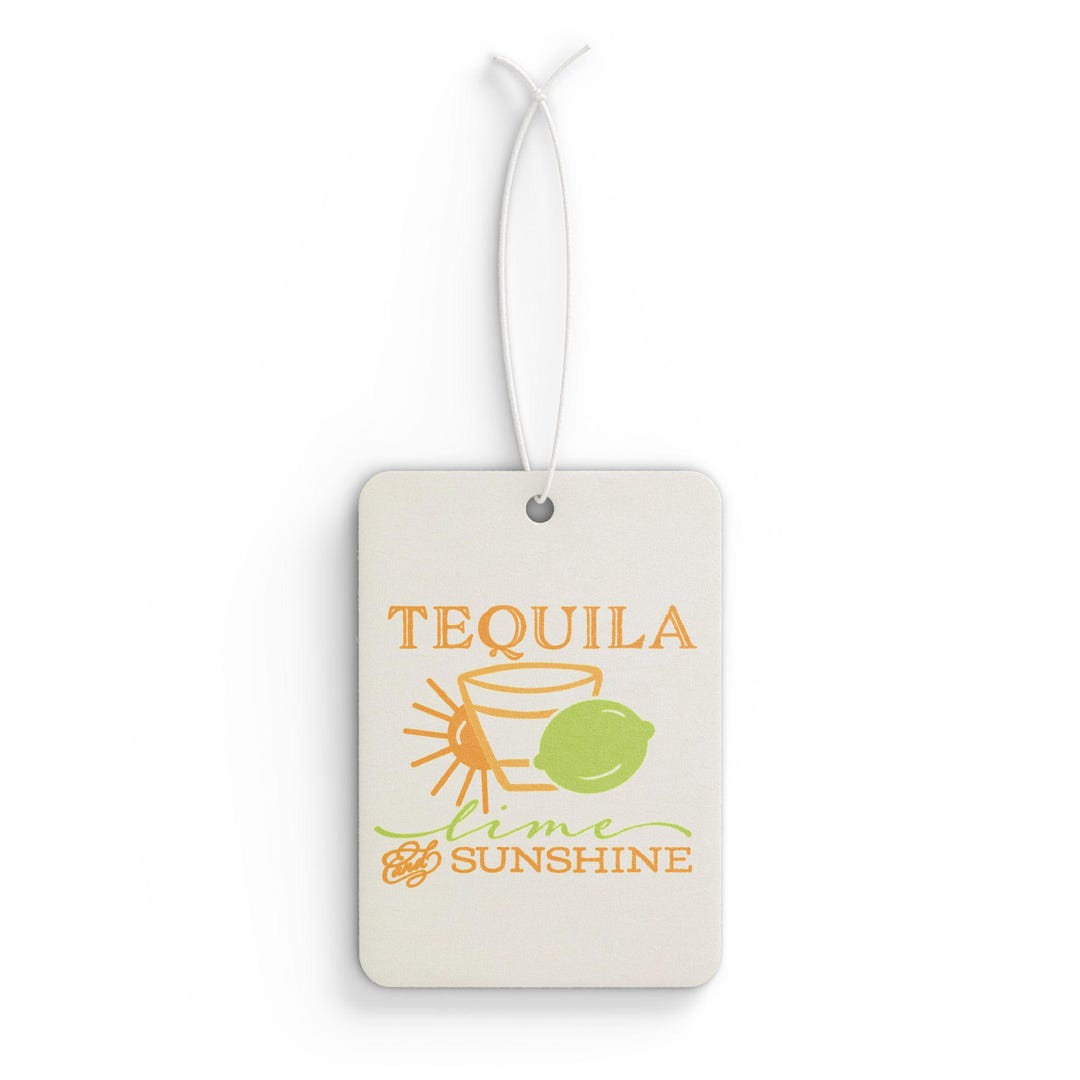 Tequila Lime Car Air Freshener: Tropical Summer Vibes - Etsy