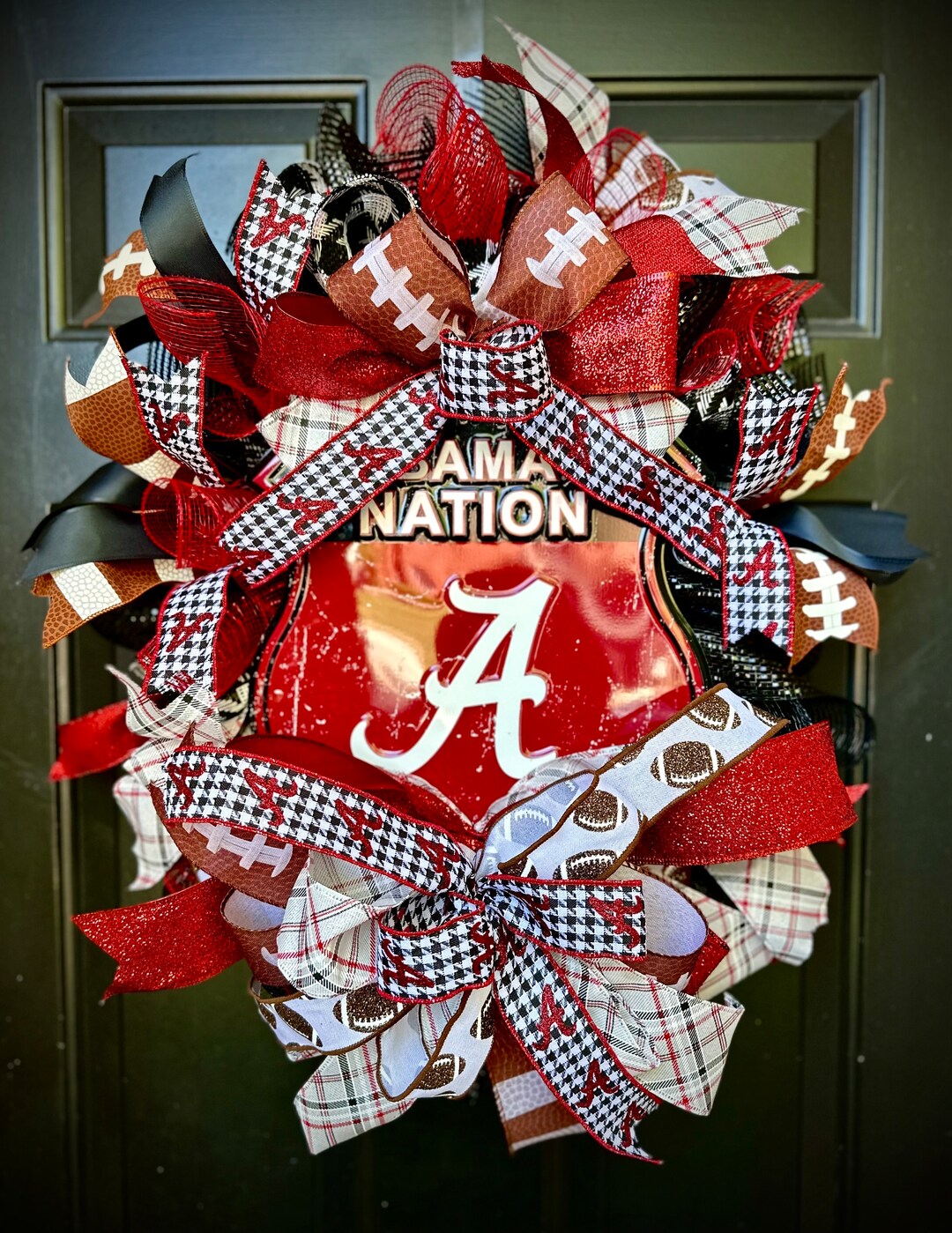 Alabama bama Nation Wreath - Etsy
