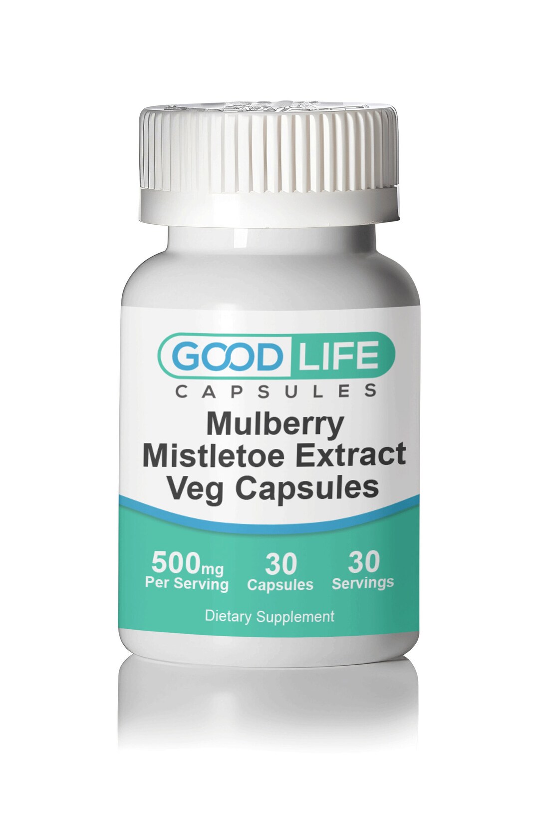 Mulberry Mistletoe Extract 500mg Vegan Capsules All Natural Supplement ...