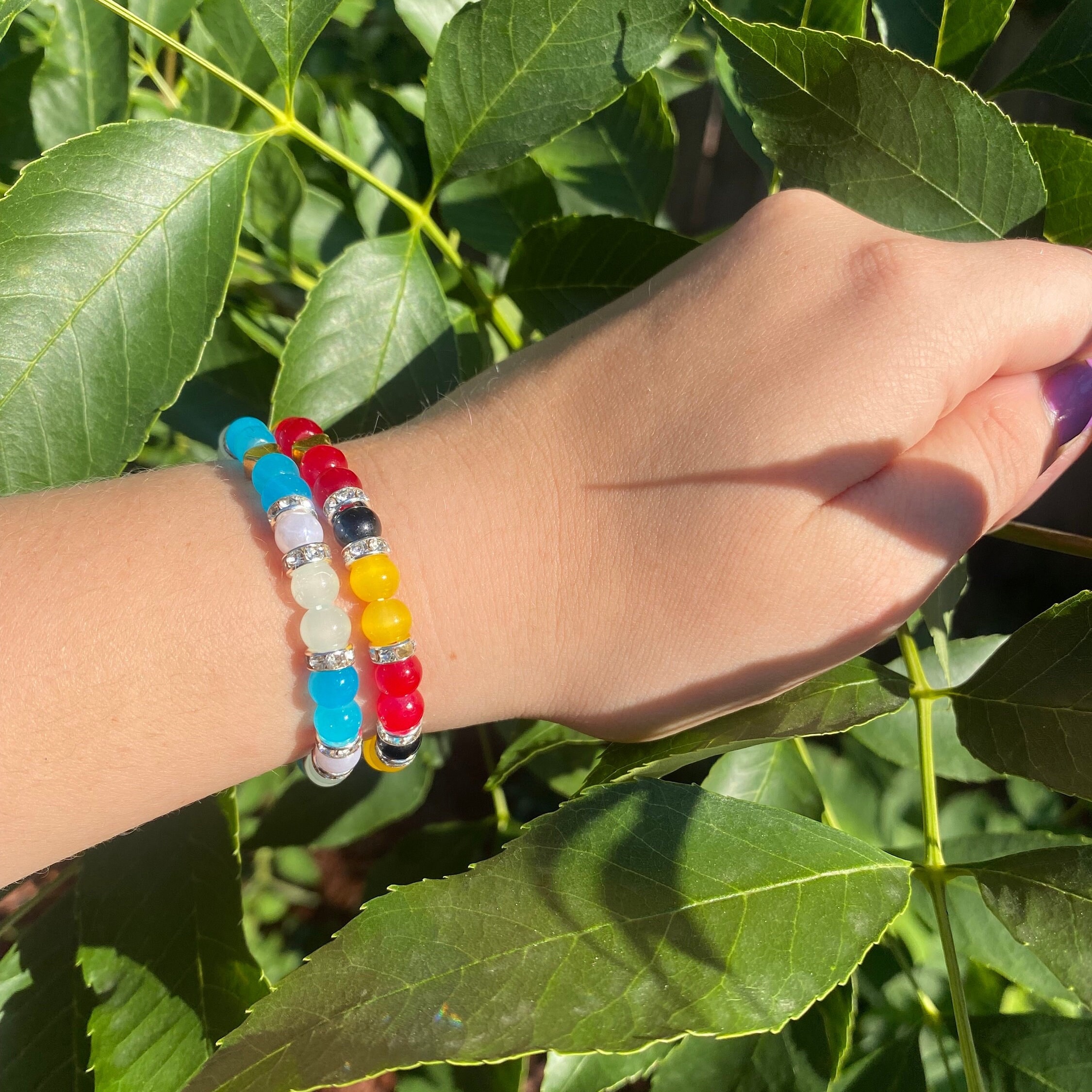 Cars Lightning Mcqueen/sally Inspired Friendship Bracelets Couple ...