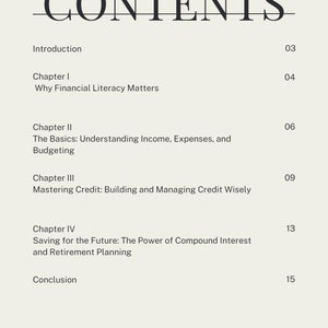 Money Matters 101: A Millennials Introduction to Financial Literacy - Etsy