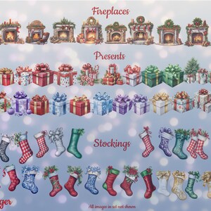 Spirit of Christmas Clipart Set Instant Download Digital Bundle Clipart ...
