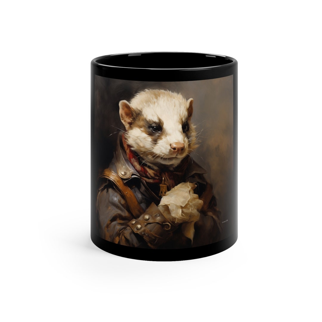 Baron Von Slinky Ferret Mug: Mischief Maker Coffee Mug - Etsy