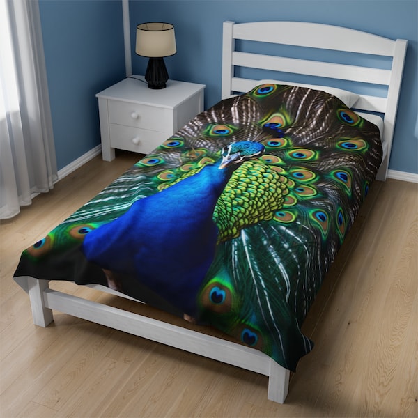 Peacock Bedding - Etsy Canada
