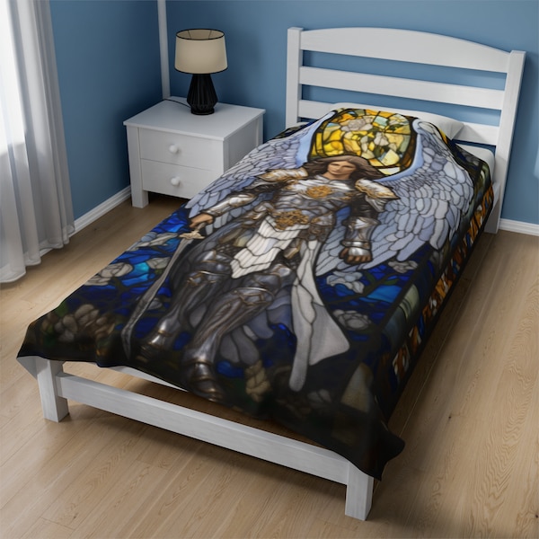 St Michael Blanket - Etsy