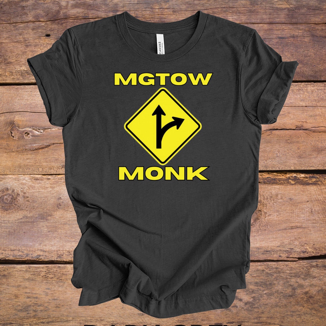 Mgtow Monk Tee, MGTOW T Shirt, Mens Rights Tee, MGTOW T-shirt, MGTOW ...