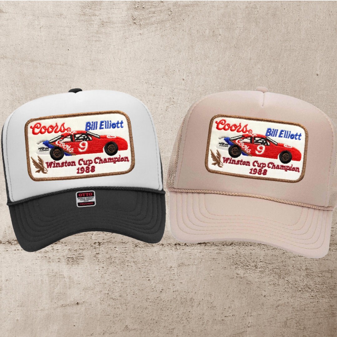 Coors Race Car Trucker Hat - Etsy