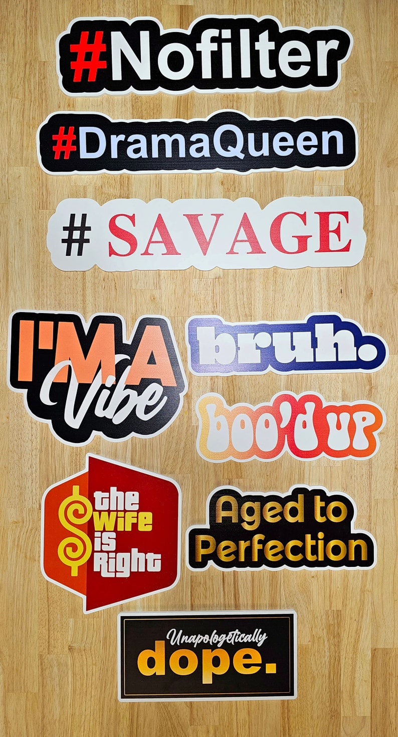 Photo Booth Prop Signs - Etsy