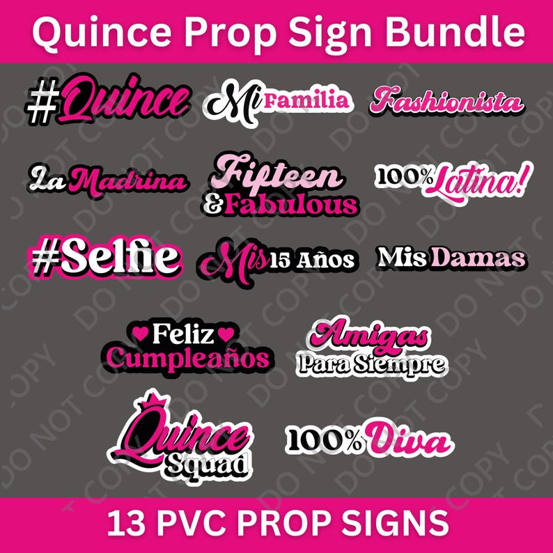 Photo Booth Prop Signs - Etsy