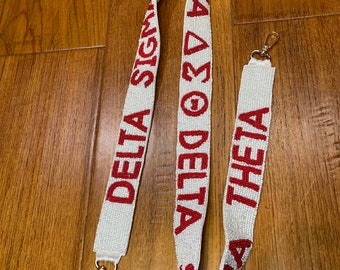 Delta Sigma Theta Purse Strap - Etsy