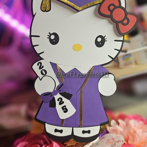 Hello Kittys Graduation - Etsy