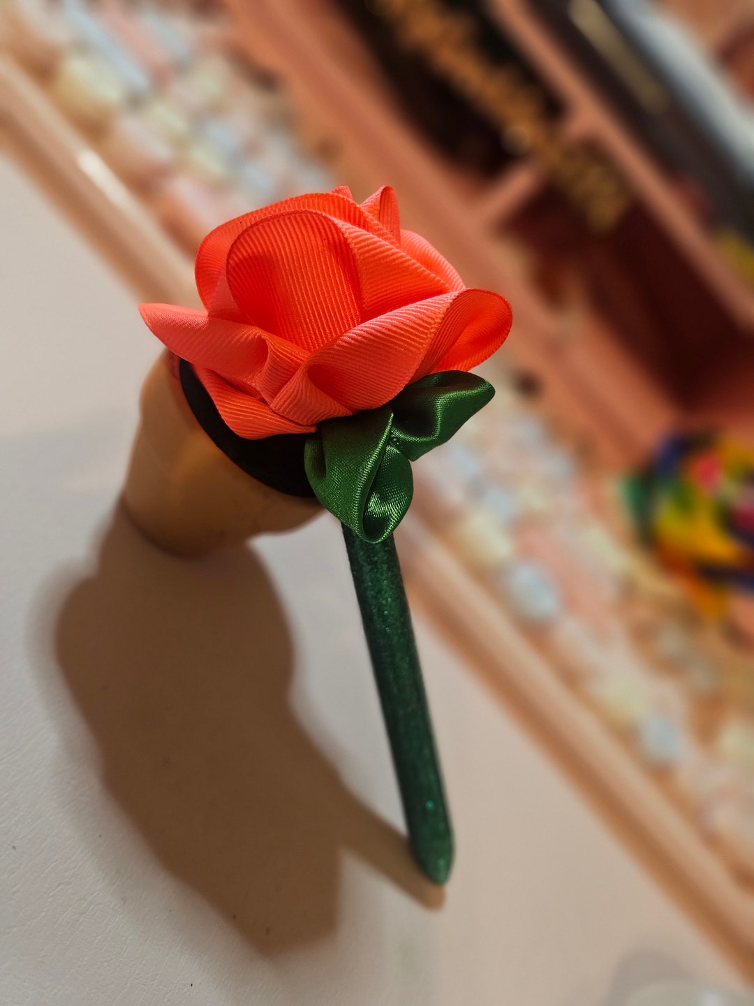 Eternal Rose Resin Pen, Glitter Pens, Eternal Flowers, Eternal Rose - Etsy