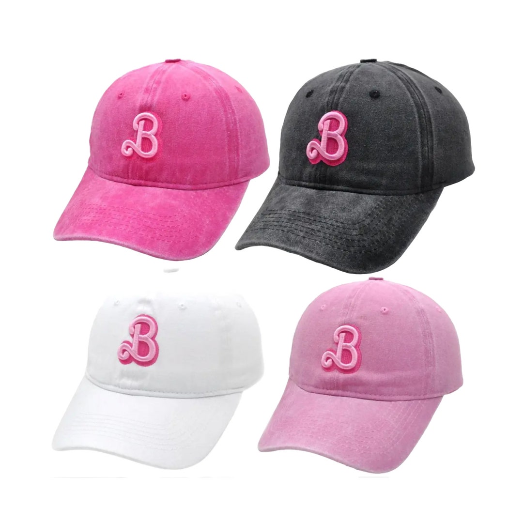 Adjustable B for Barbie Cap-embroidered Cap-adult Size - Etsy