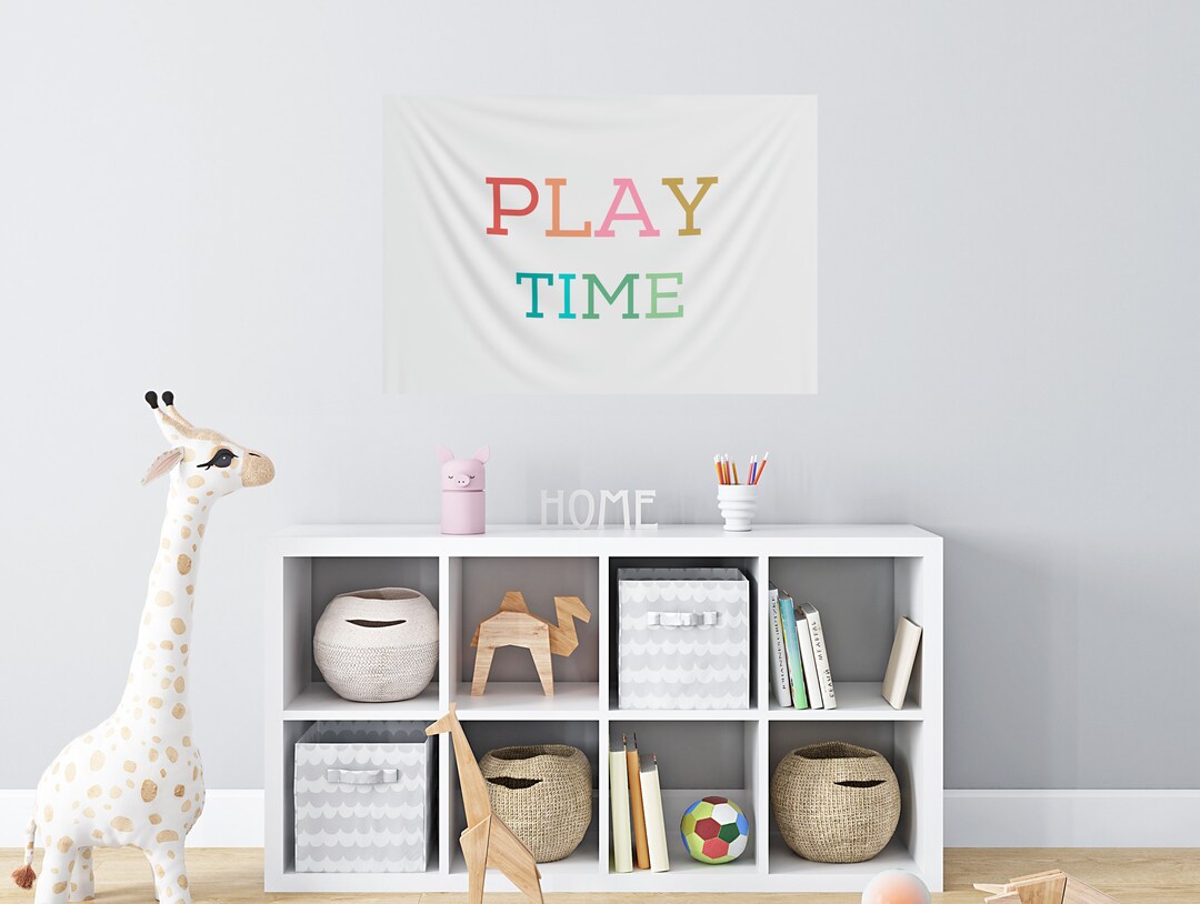 Playroom Signs / Bedroom Signs / Kids Wall Art / Playtime Sign - Etsy