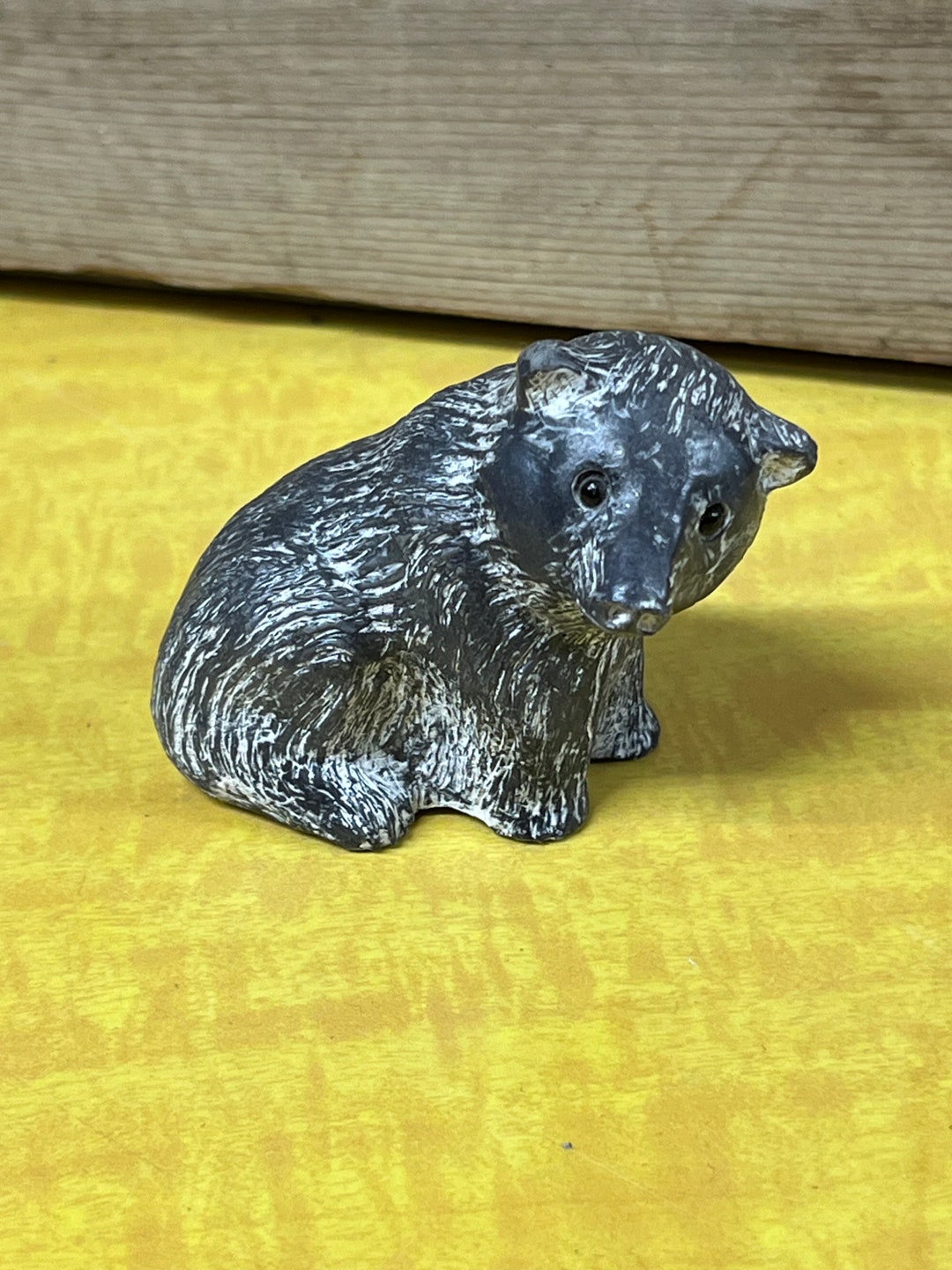 Inuit A Wolf Original Bear Cub the Wolf Sculptures Handmade in Canada ...