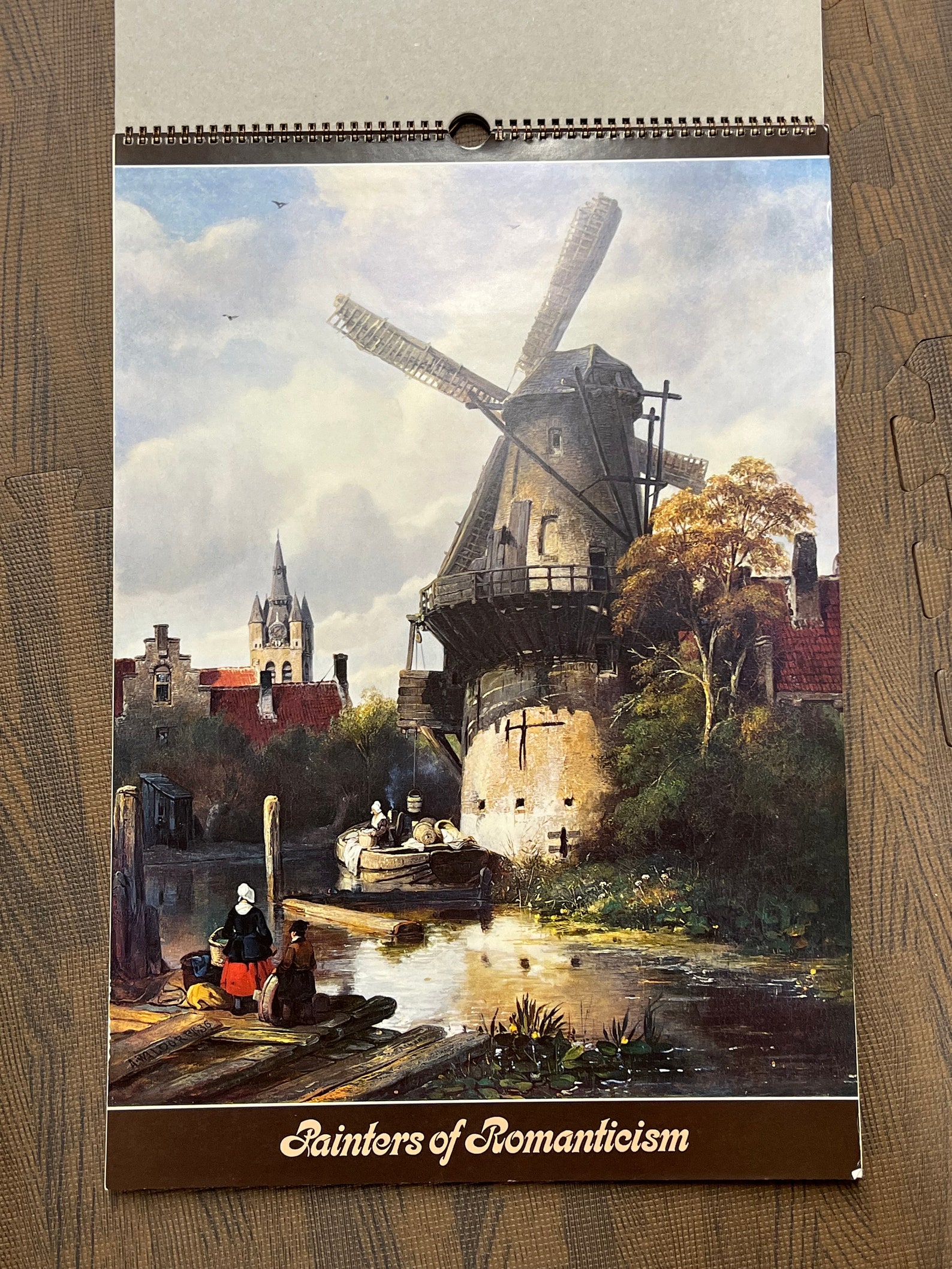 Calendar the Vaka Art Calendar 1976 Printed in Holland Painters of ...