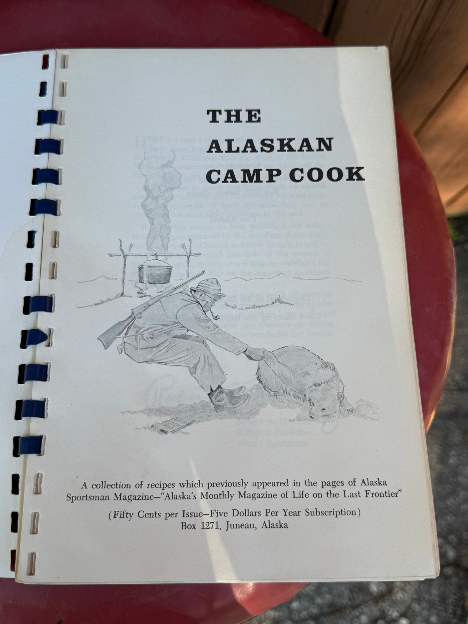 The Alaskan Camp Cook Book Campout Cooking Fish Recipes Vintage ...
