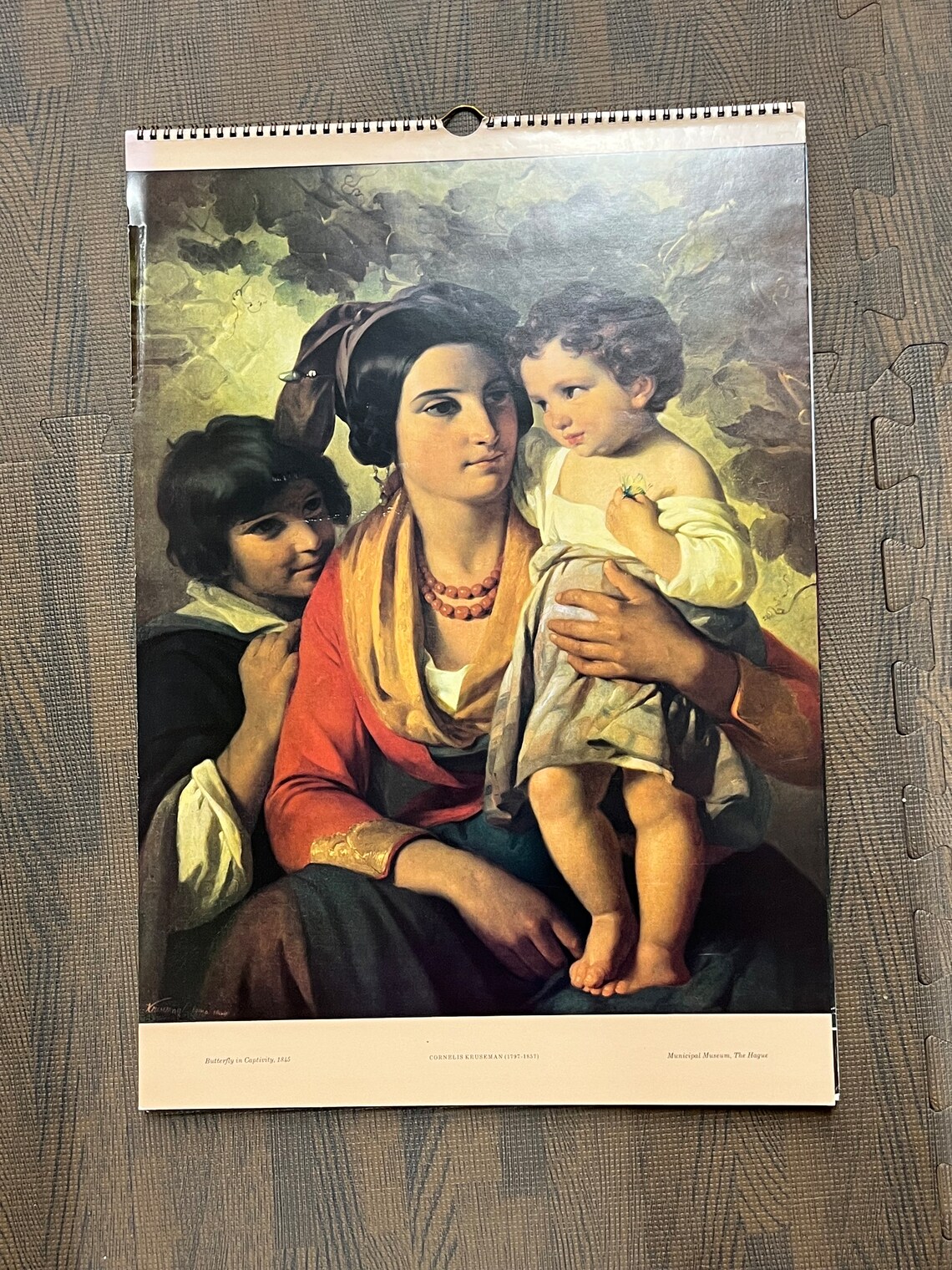 Calendar the Vaka Art Calendar 1976 Printed in Holland Painters of ...