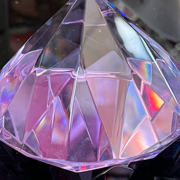 Purple Paperweight - Etsy