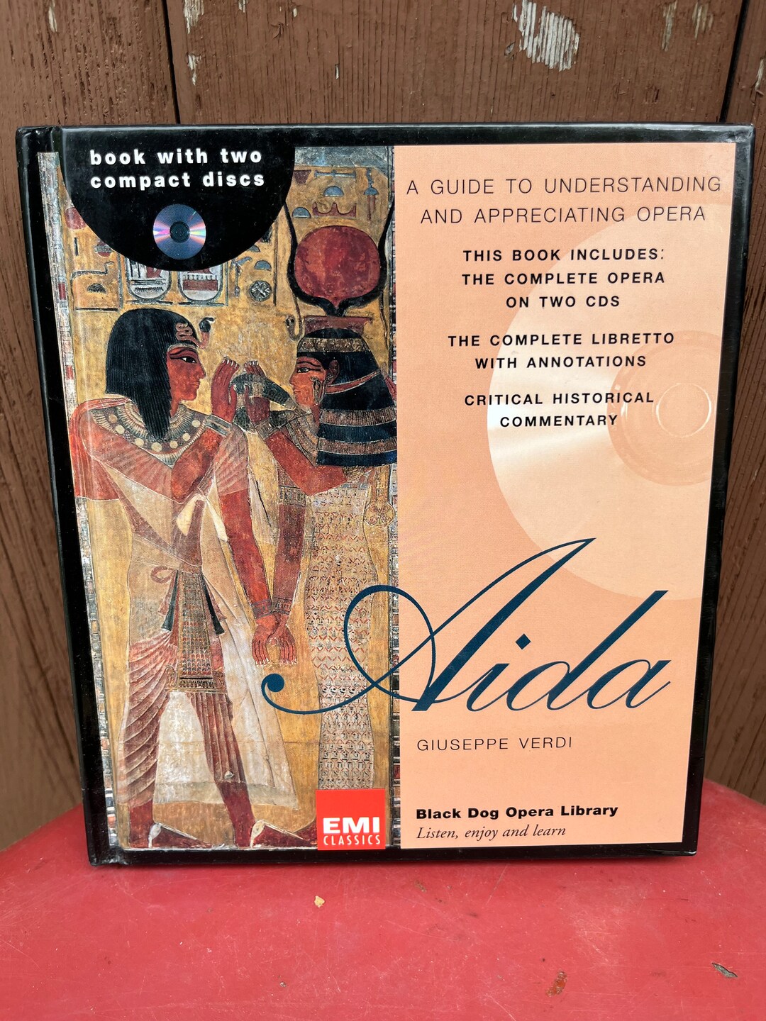Aida Complete Opera Cds Set of 2 Includes Book, A Guide to Understand ...