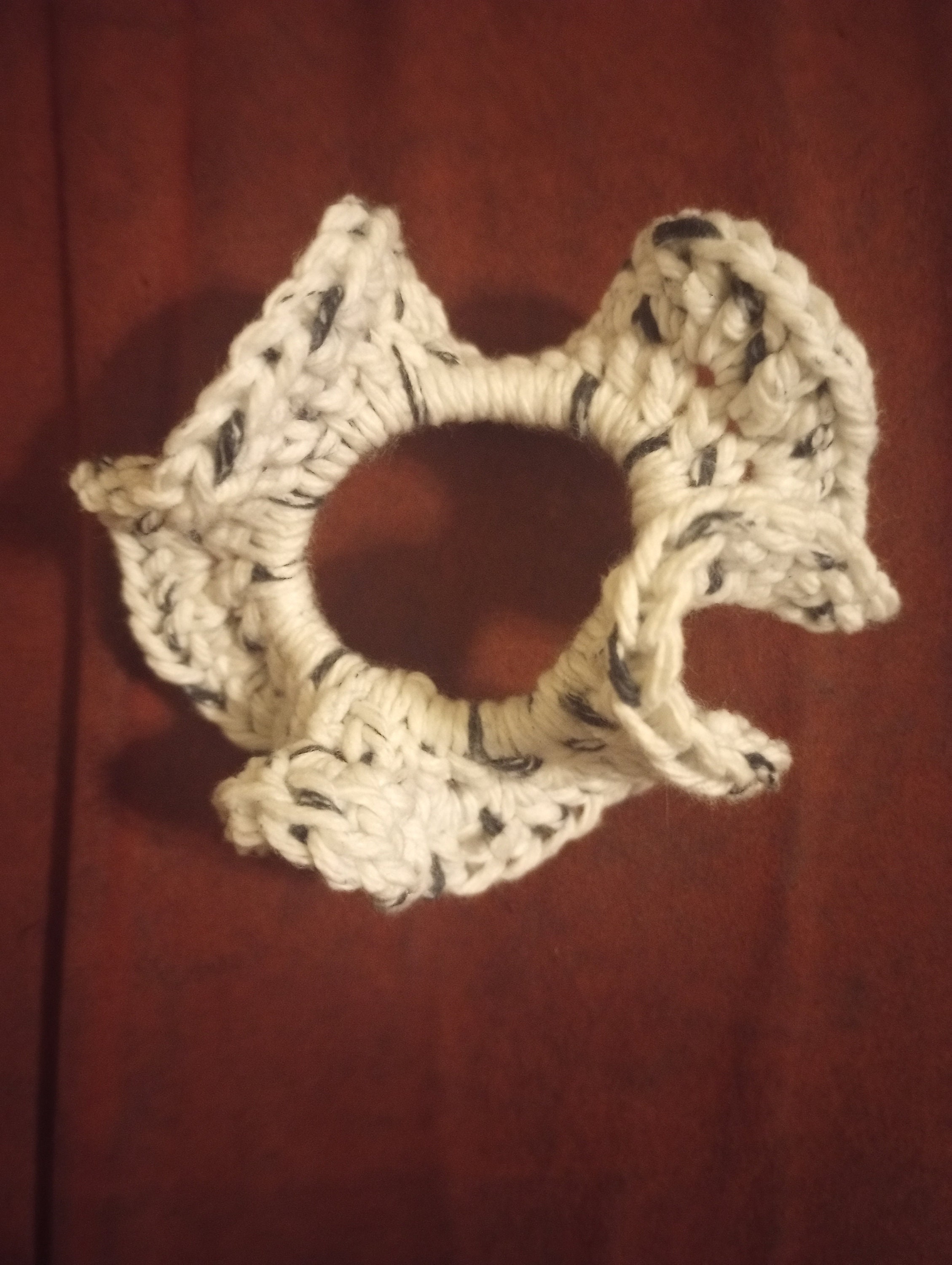 Variegated Crochet Cotton Ruffle Scrunchie - Etsy
