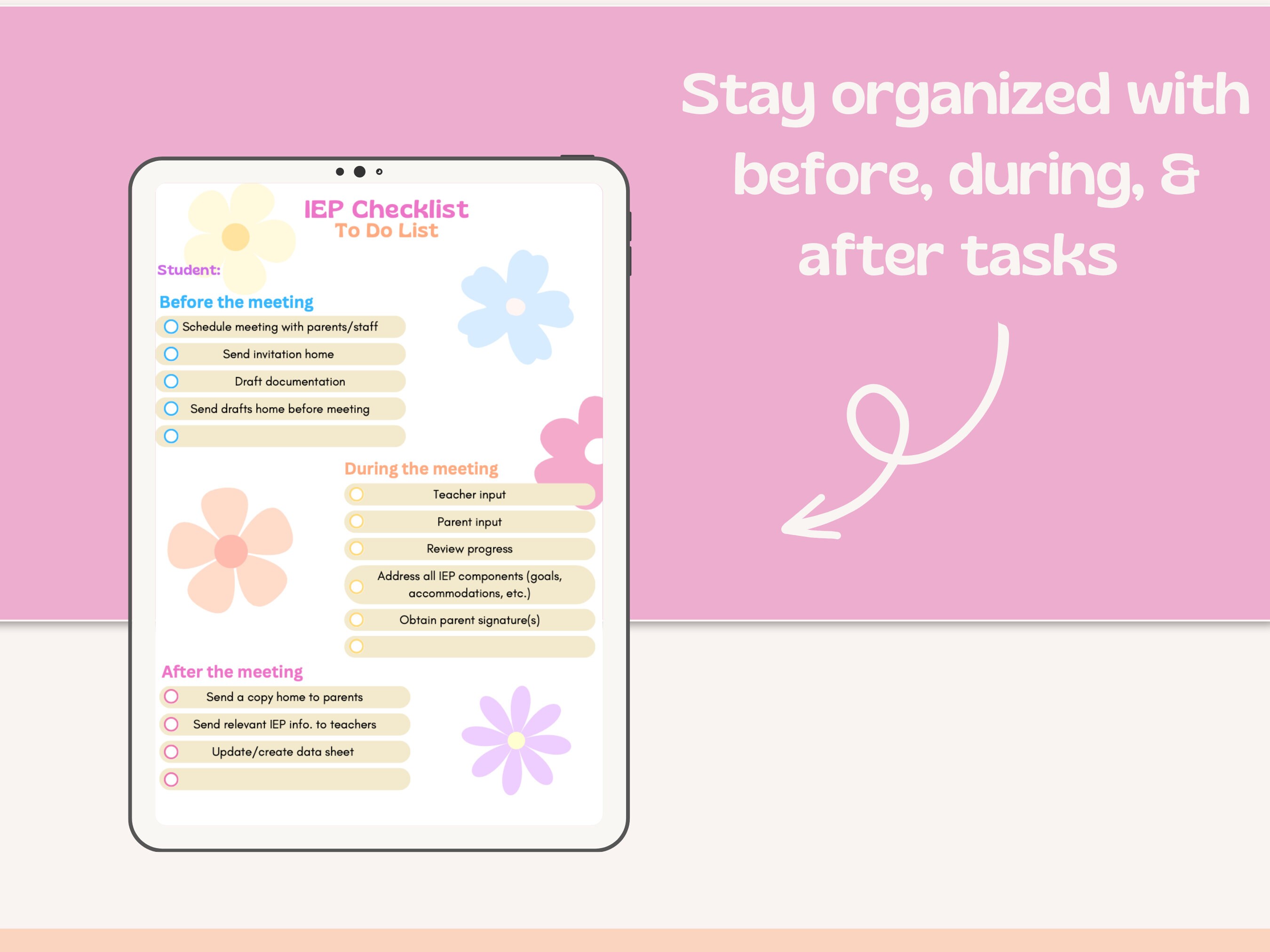 SLP IEP Guide | Speech Therapy Planner | IEP Planner | School Speech ...