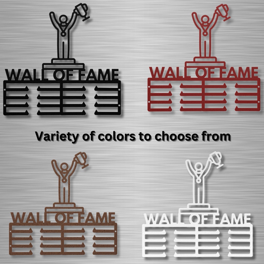 Medal Hanging Display Rack for Awards Ribbons Award Hanger - Etsy