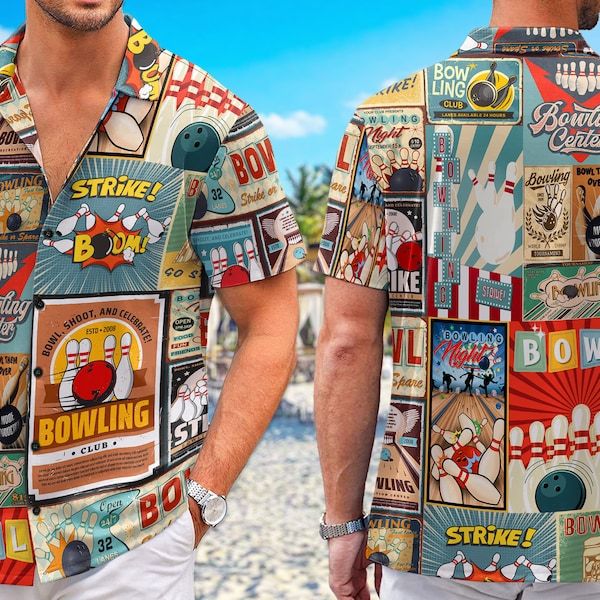 Funny Bowling Shirts - Etsy