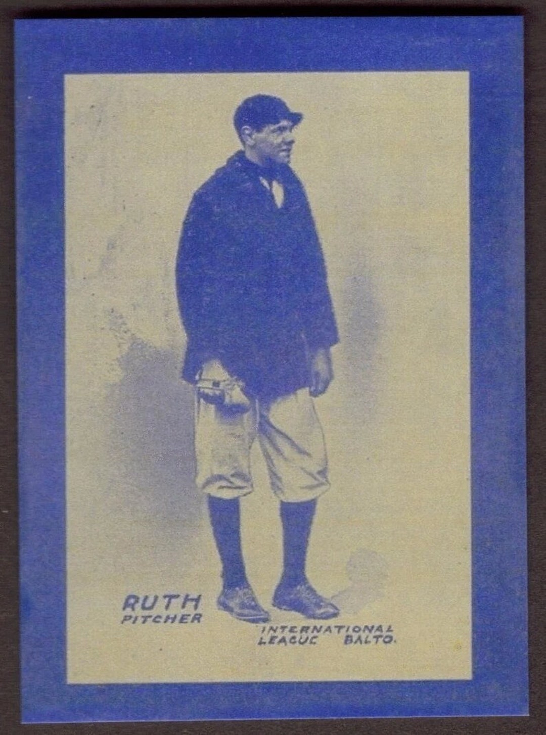 Lot of 5 Babe Ruth Rookie Reprint Mint 5 Cards 1914 Blue - Etsy