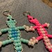90s Beaded Lizard Keychains - Etsy