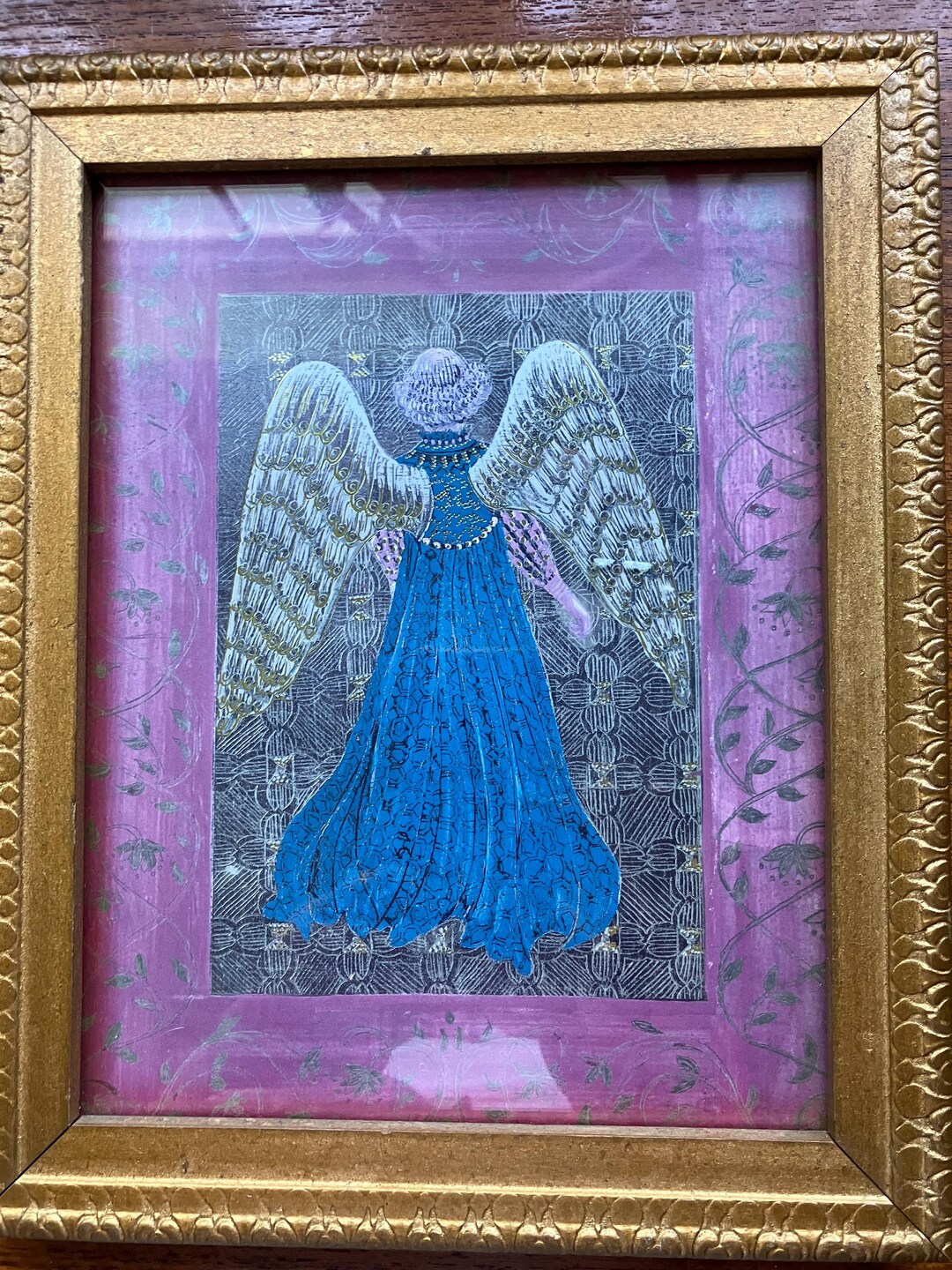 Kay Jackson Angel Print With Gold Frame - Etsy