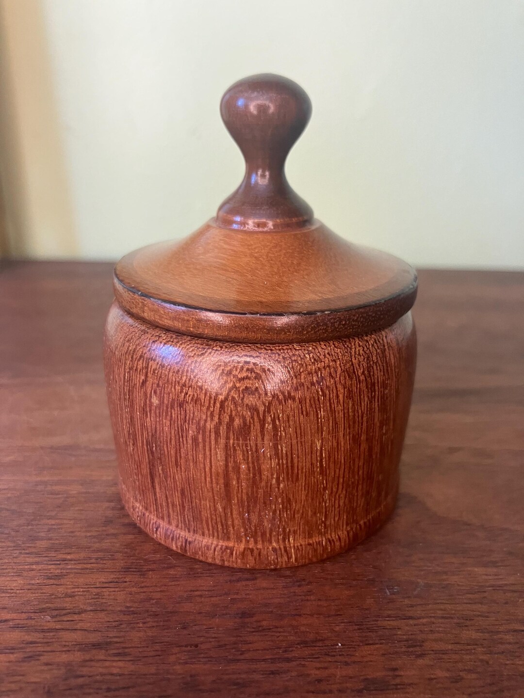 Small Wooden Container With Lid - Etsy