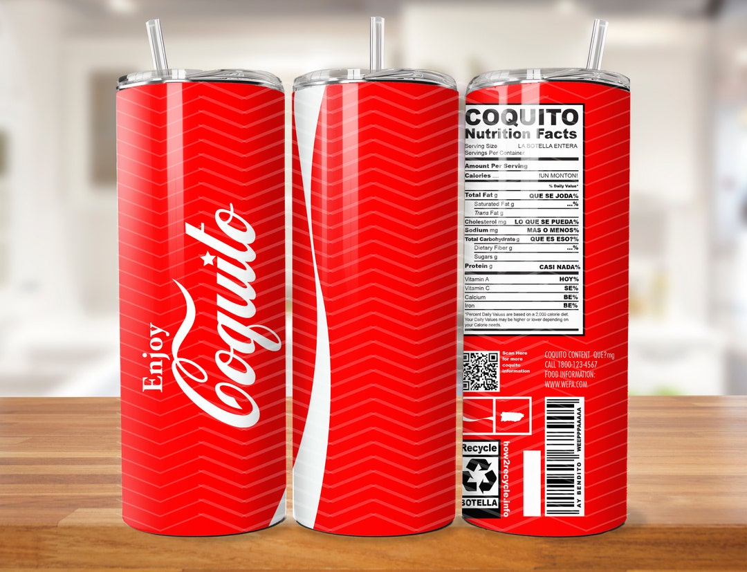 Enjoy Coquito PNG | Coquito PNG | 20oz Tumbler PNG | 20oz Coquito Png ...